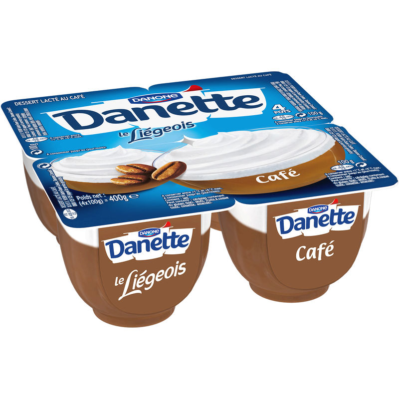 Danette 4X100G Liegeois Expresso | DRH Market